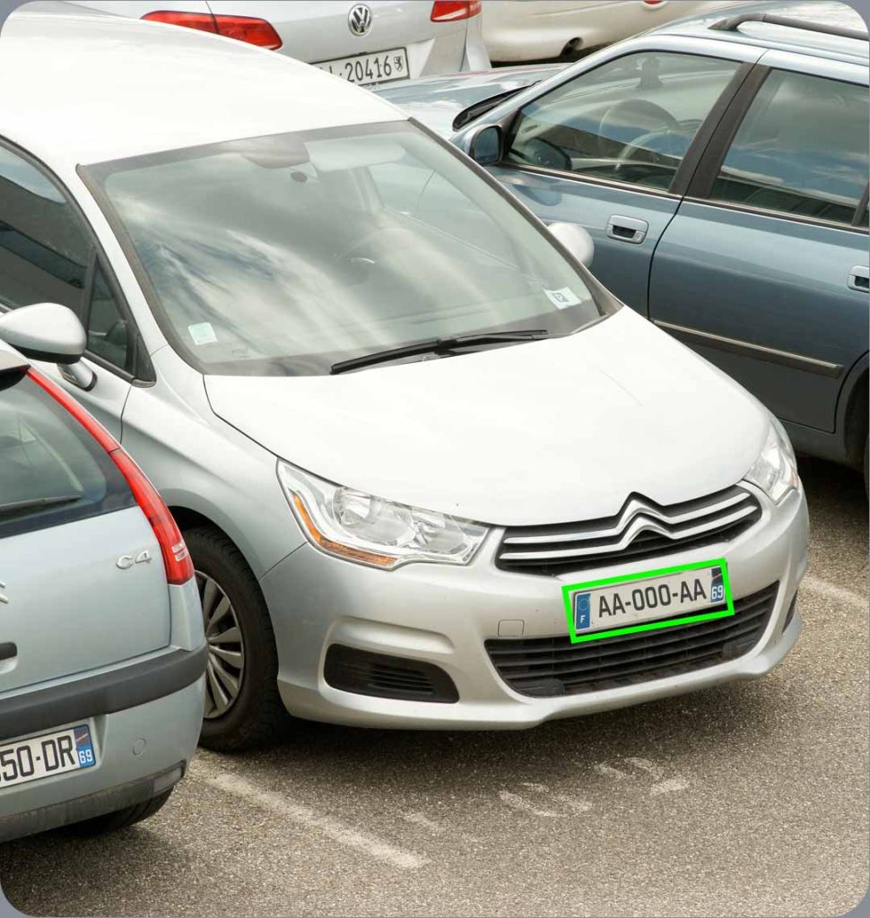 License plates: real-time detection - ANAVEO